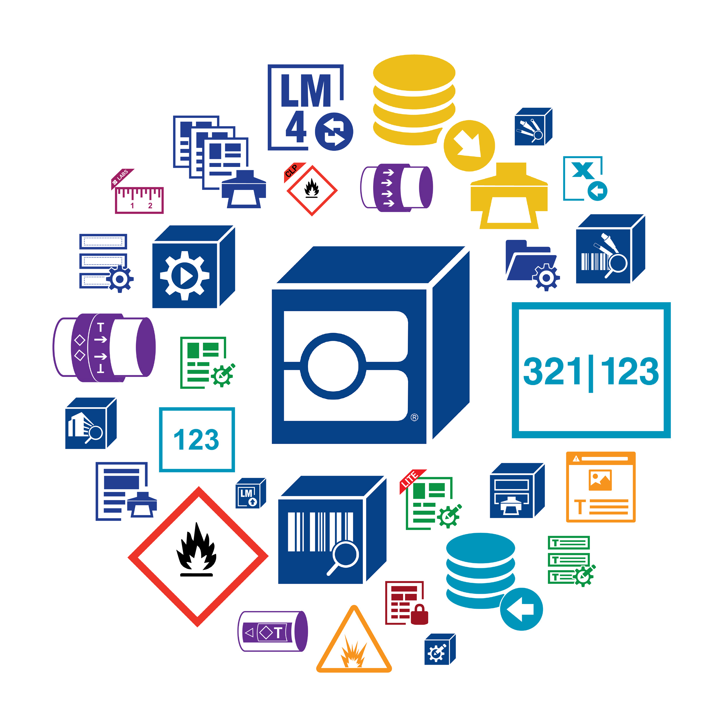 Label ontwerpen met Brady Workstation-apps